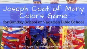 Joseph Coat of Many Colors Game | The House That Never Slumbers